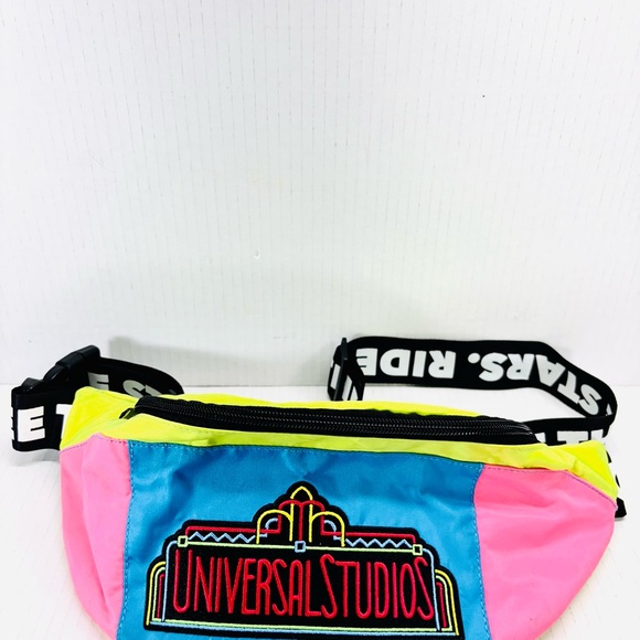 Universal | Accessories | Universal Studios Retro Neon Waist Bag Fanny ...